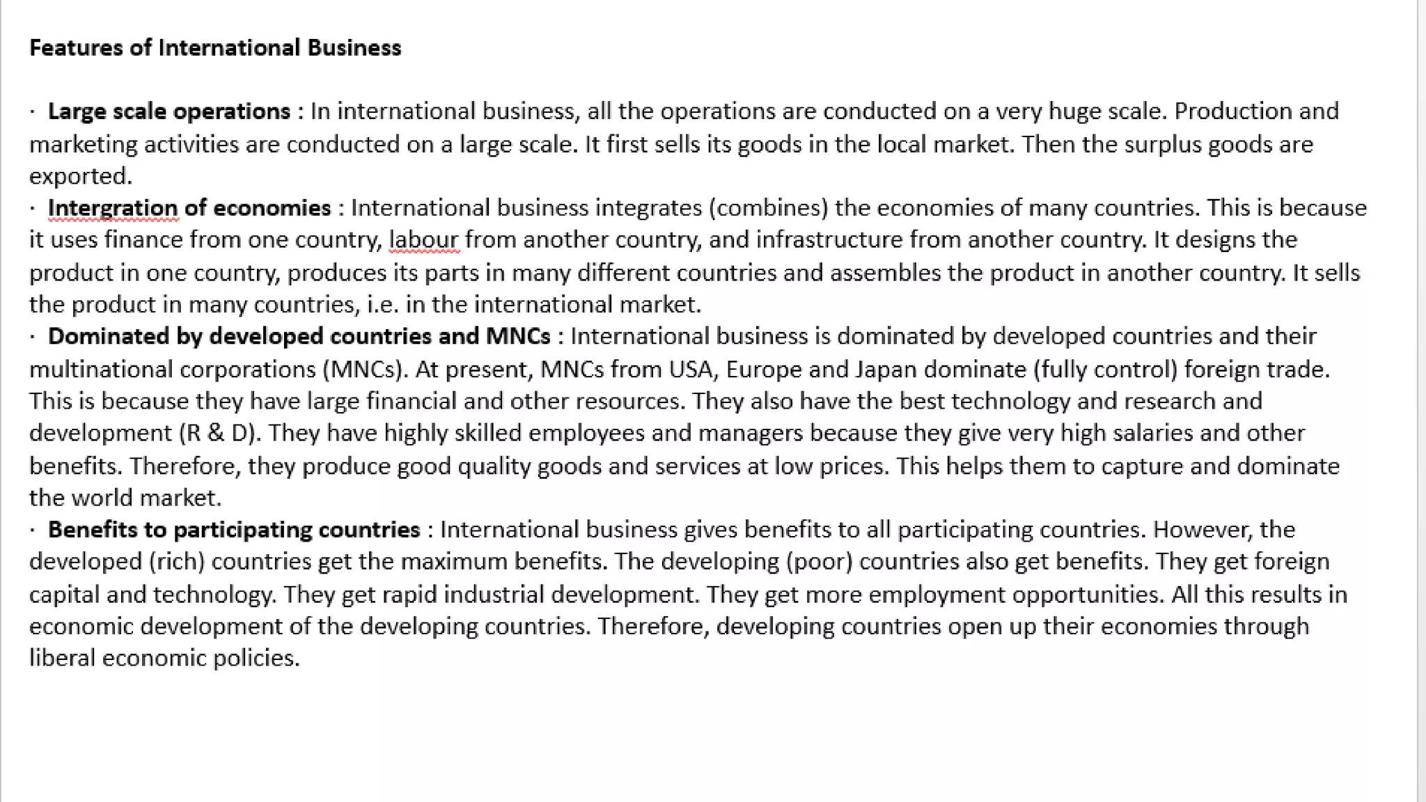 Export & Import - Procedure and Documentation | PPTX