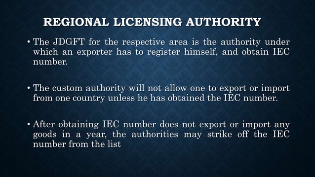 Export & Import - Procedure and Documentation | PPTX | Logistics | Business