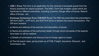 Export & Import - Procedure and Documentation | PPTX