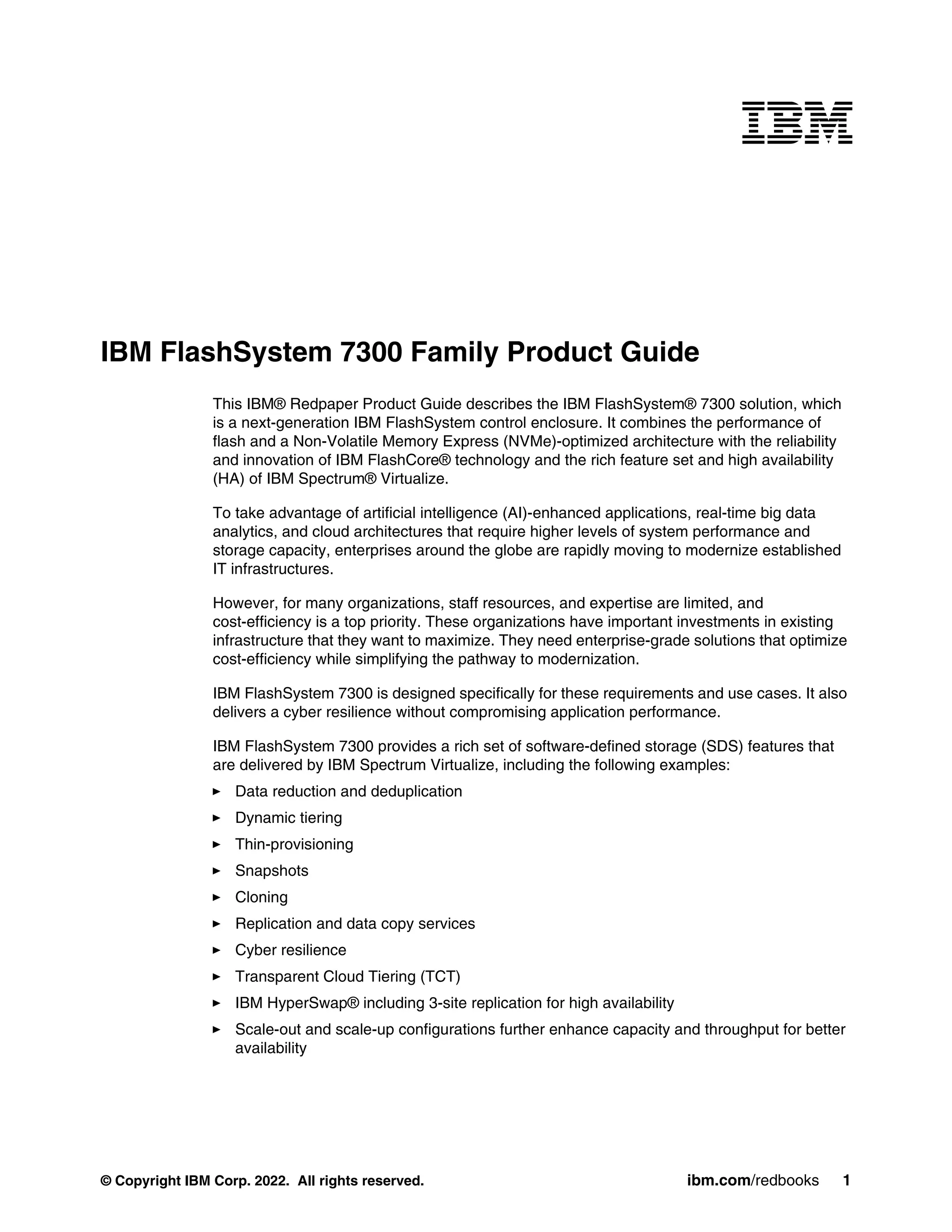 IBM FlashSystem 7300 Product Guide.pdf