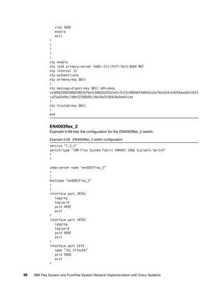Ibm flex system and pure flex system network implementation with cisco systems | PDF