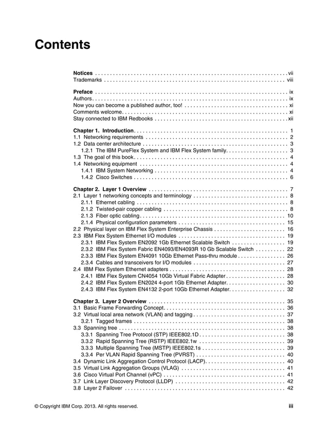 Ibm flex system and pure flex system network implementation with cisco systems | PDF