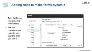 IBM Forms Experience Builder v8.6 | PPT