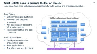 IBM Forms Experience Builder on Cloud | PPTX