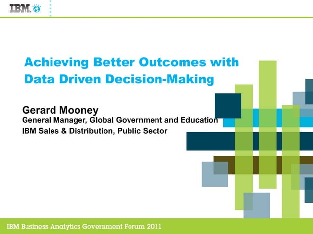 Achieving Better Outcomes with Data Driven Decision-Making | PPT
