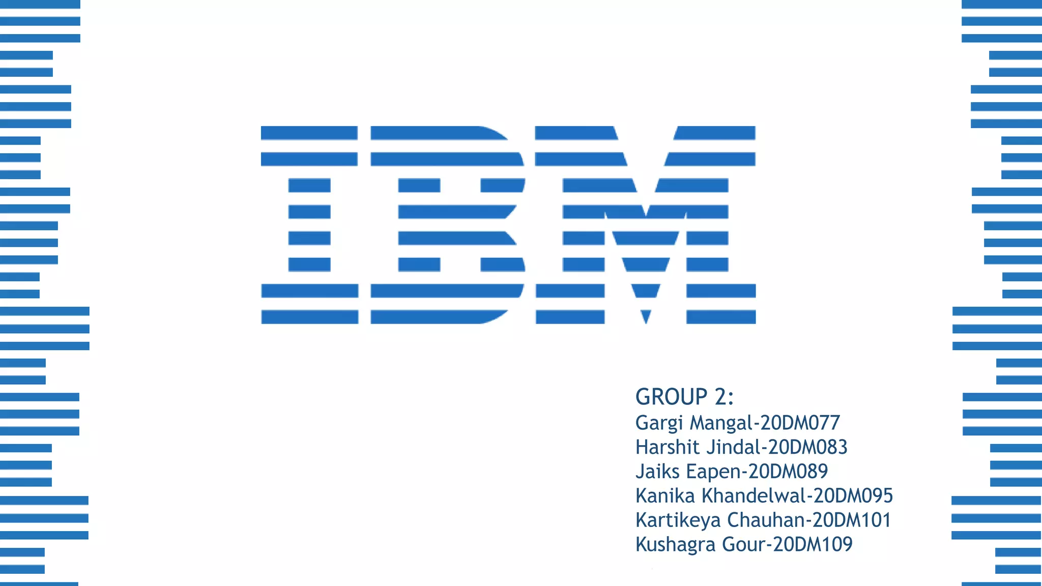 Organizational Structure of IBM | PPT