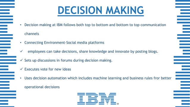 Organizational Structure of IBM | PPTX