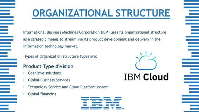 Organizational Structure of IBM