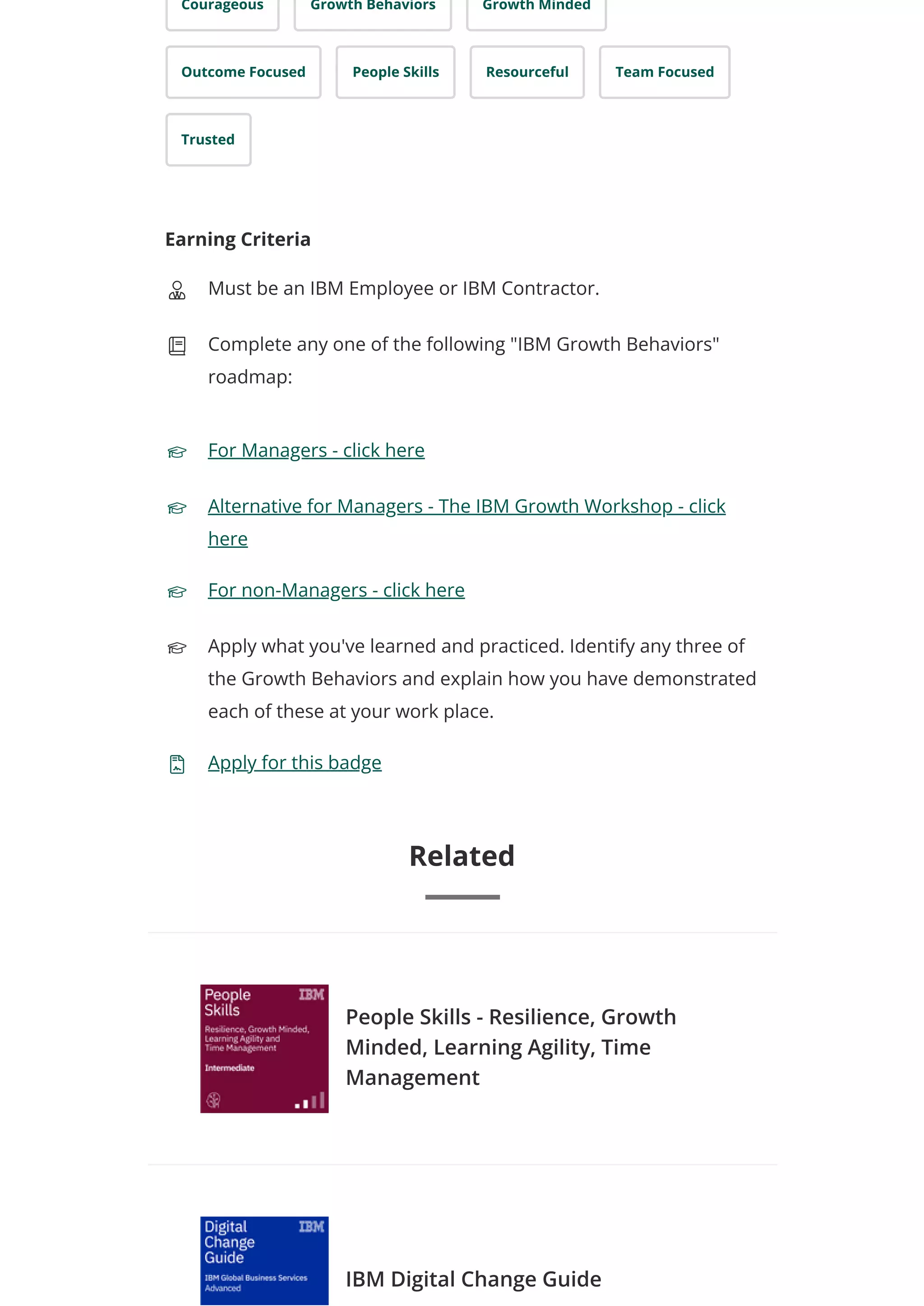 IBM Growth Behaviors | PDF