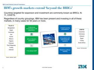 IBM Growth Markets | PDF