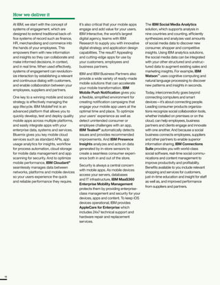 IBM Guide to Consumer Products Industry Technology Trends | PDF
