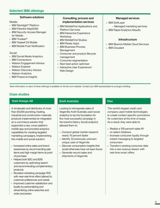 IBM Guide to Consumer Products Industry Technology Trends | PDF