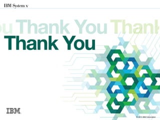 IBM Special Announcement session Intel #IDF2013 September 10, 2013 | PPT