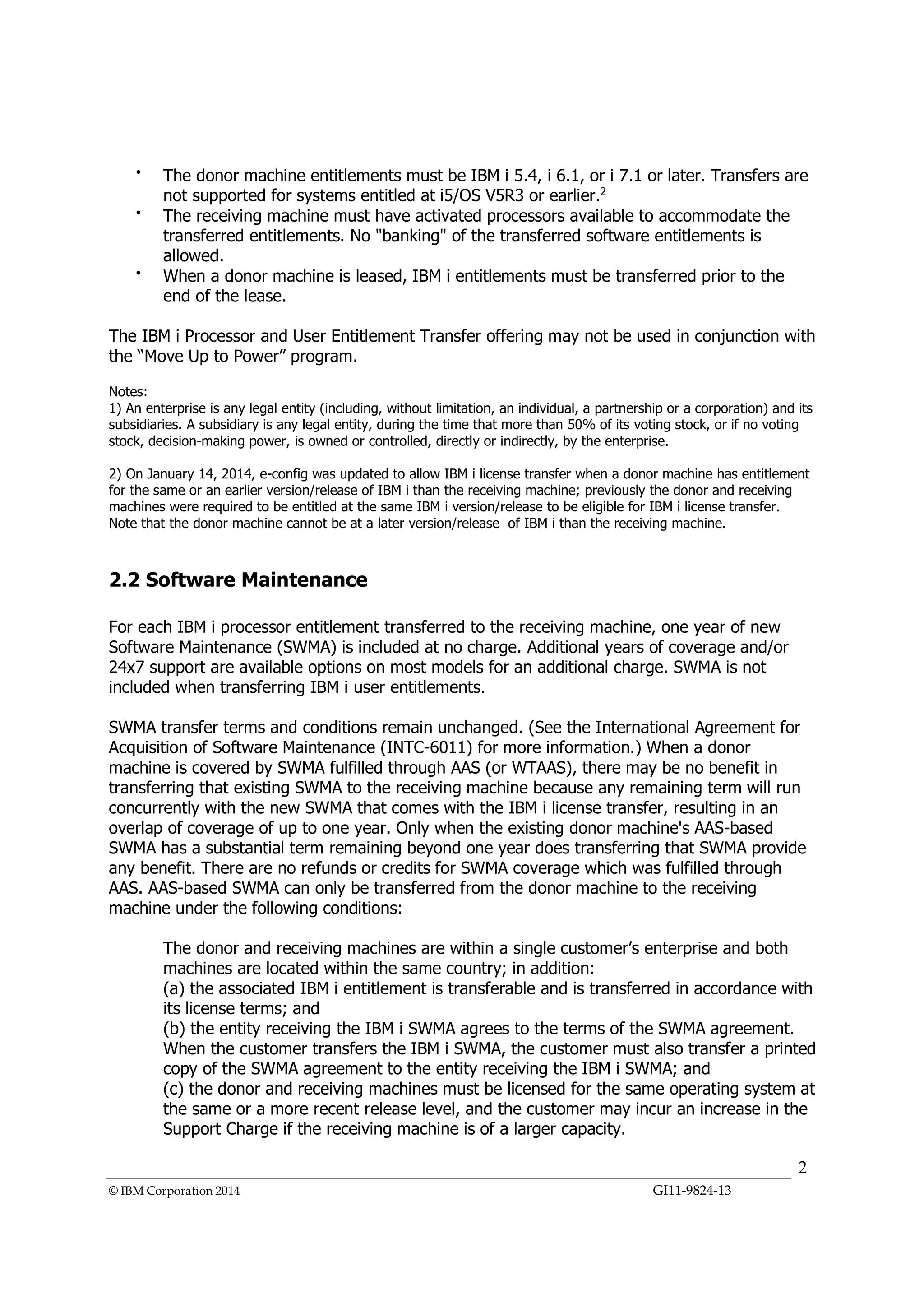 IBMi License Transfer Guide (EN) | PDF