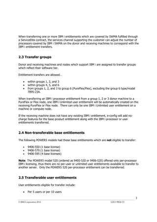 IBMi License Transfer Guide (EN) | PDF