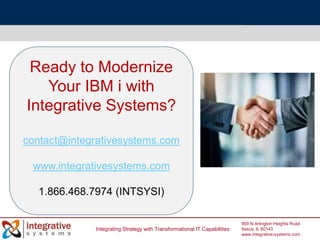 IBMi Application Modernization Guide | PPT
