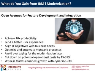 IBMi Application Modernization Guide | PPT