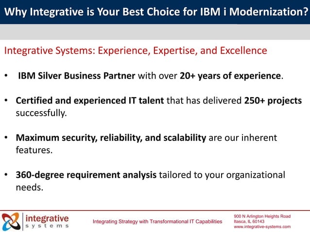 IBMi Application Modernization Guide | PPT