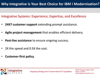 IBMi Application Modernization Guide | PPT