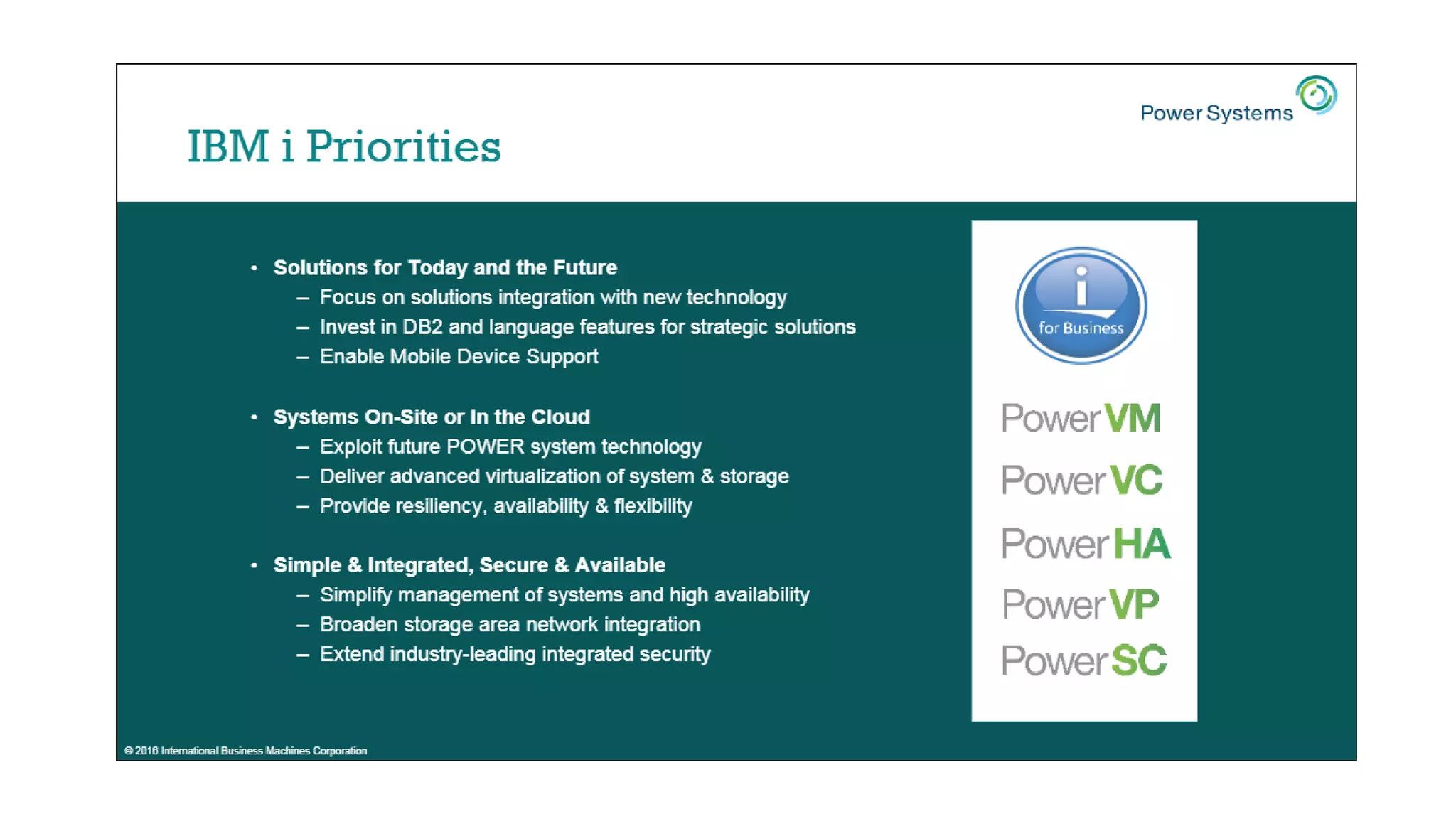 IBM i in the Modern World - Alison Butterill | PPT