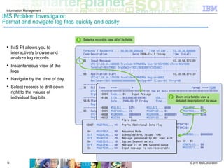 Ibm ims tools san ramon oct 2011 | PPT