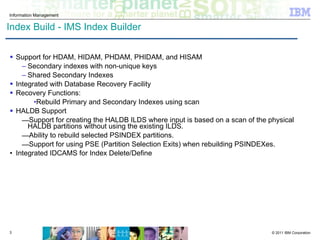 Ibm ims tools san ramon oct 2011 | PPT