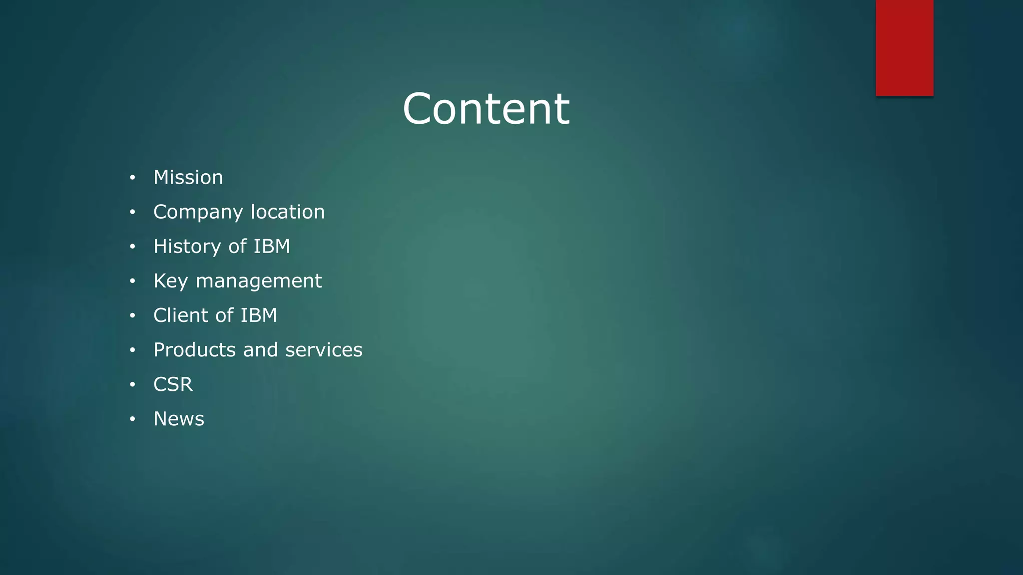 Ibm india | PPTX
