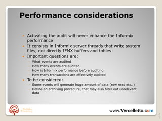 Ibm informix security functionality overview | PPT