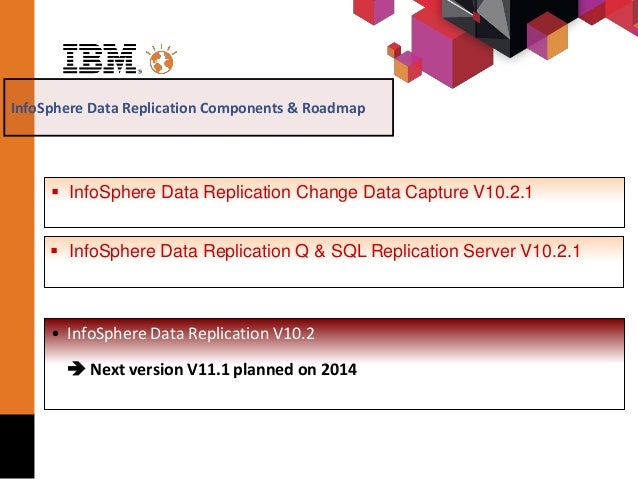 IBM InfoSphere Data Replication Products