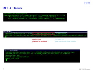 Administration APIs: REST and JMX for IBM InfoSphere Streams V4.0 | PPT