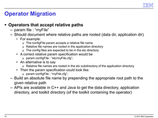 Relocatable Application Bundles for IBM InfoSphere Streams V4.0 | PDF ...