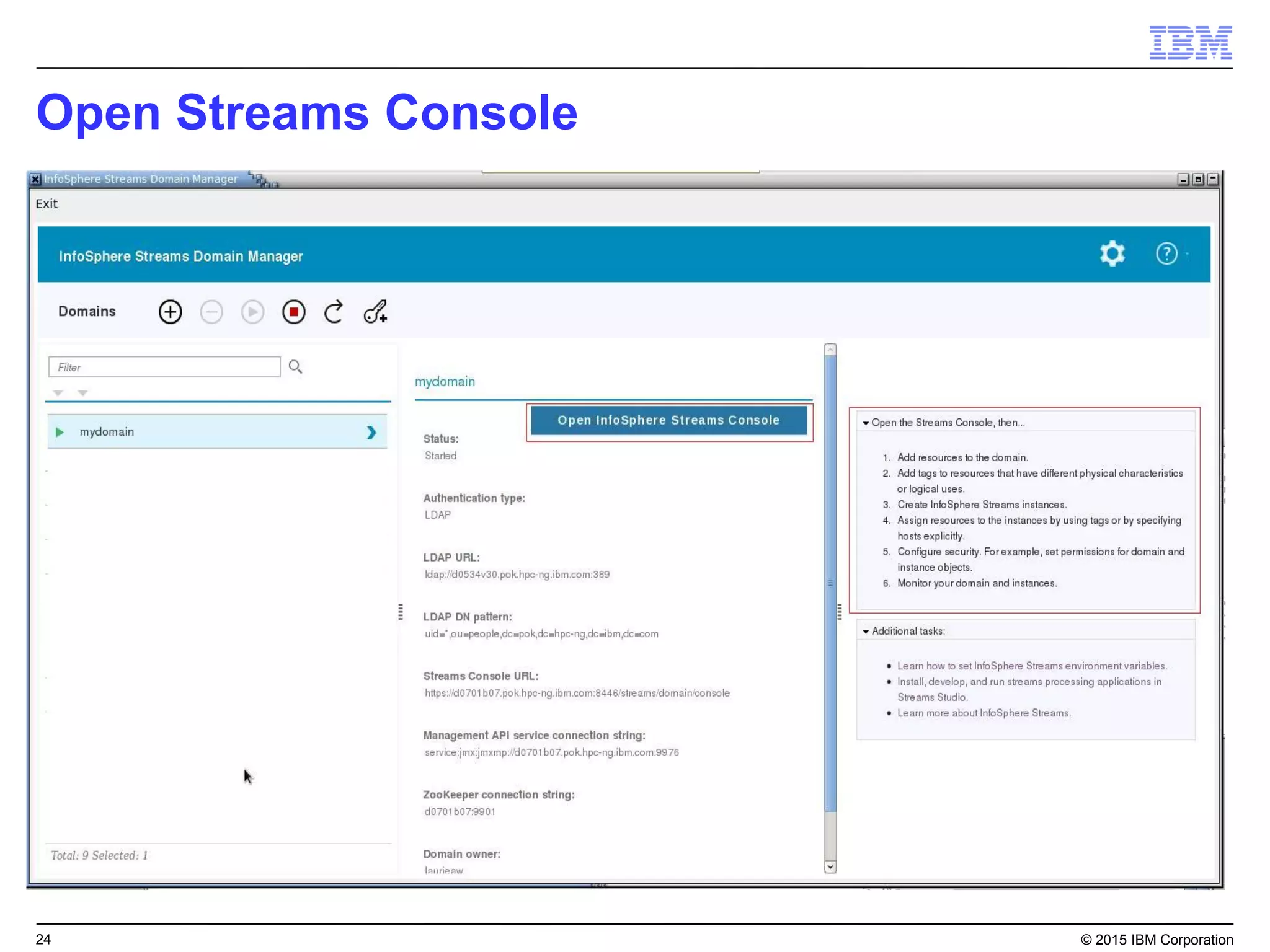 Installation and Setup for IBM InfoSphere Streams V4.0 | PDF