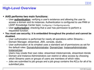 Security Authentication and Authorization Service (AAS) for IBM ...