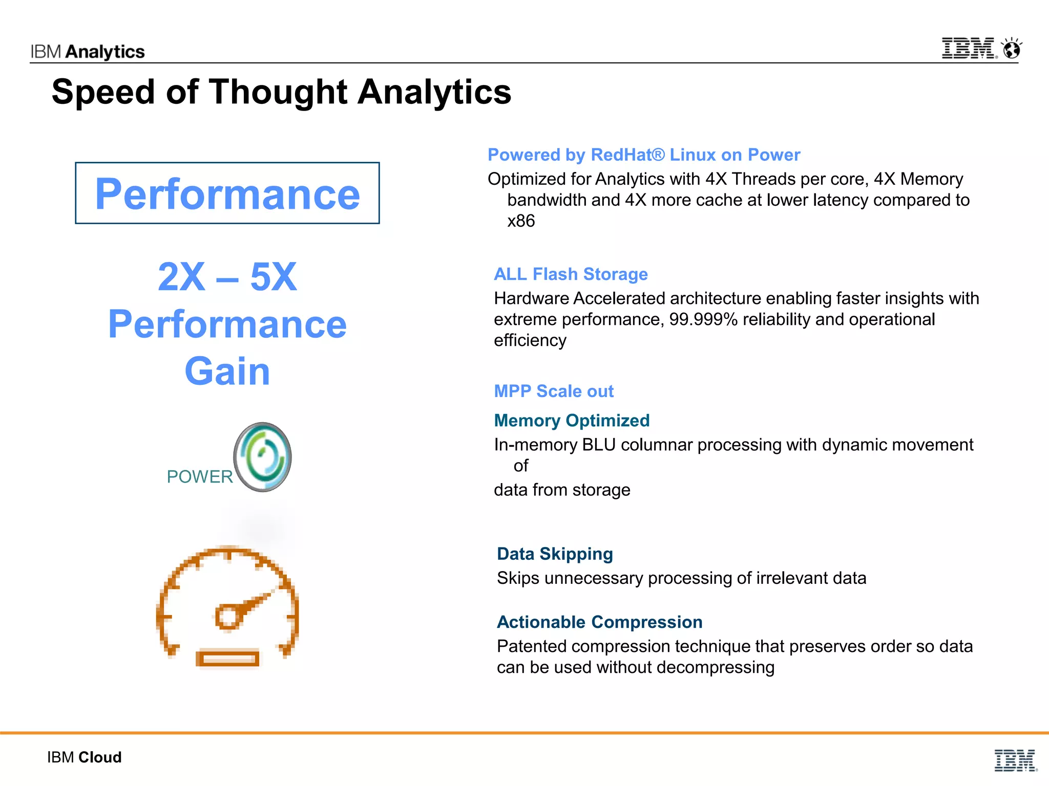 Ibm integrated analytics system | PDF
