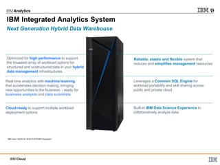 Ibm integrated analytics system | PDF
