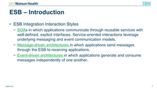 Overview - ESBs and IBM Integration Bus | PPTX