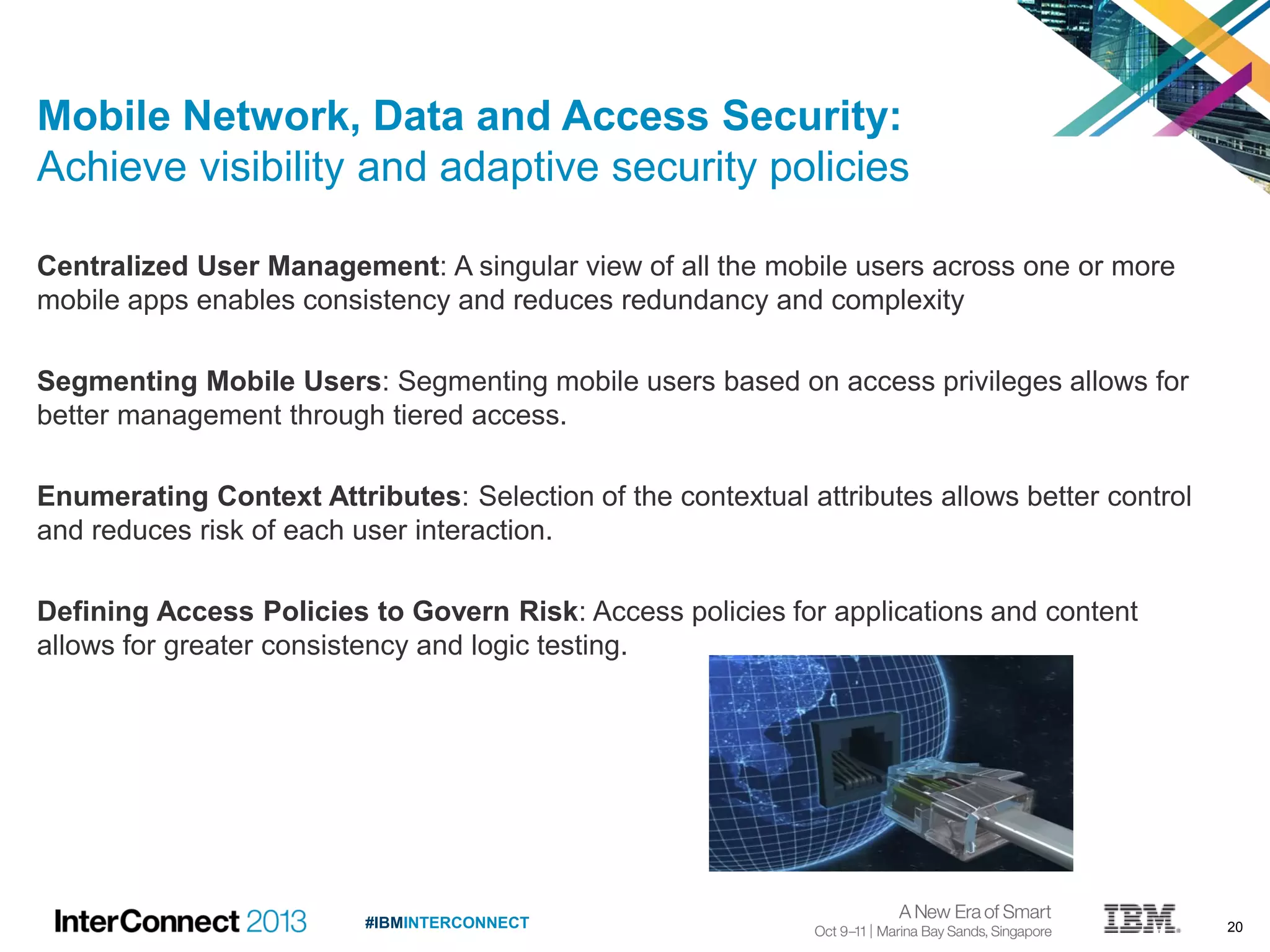 IBM InterConnect 2103 - Institute a MobileFirst IT Infrastructure