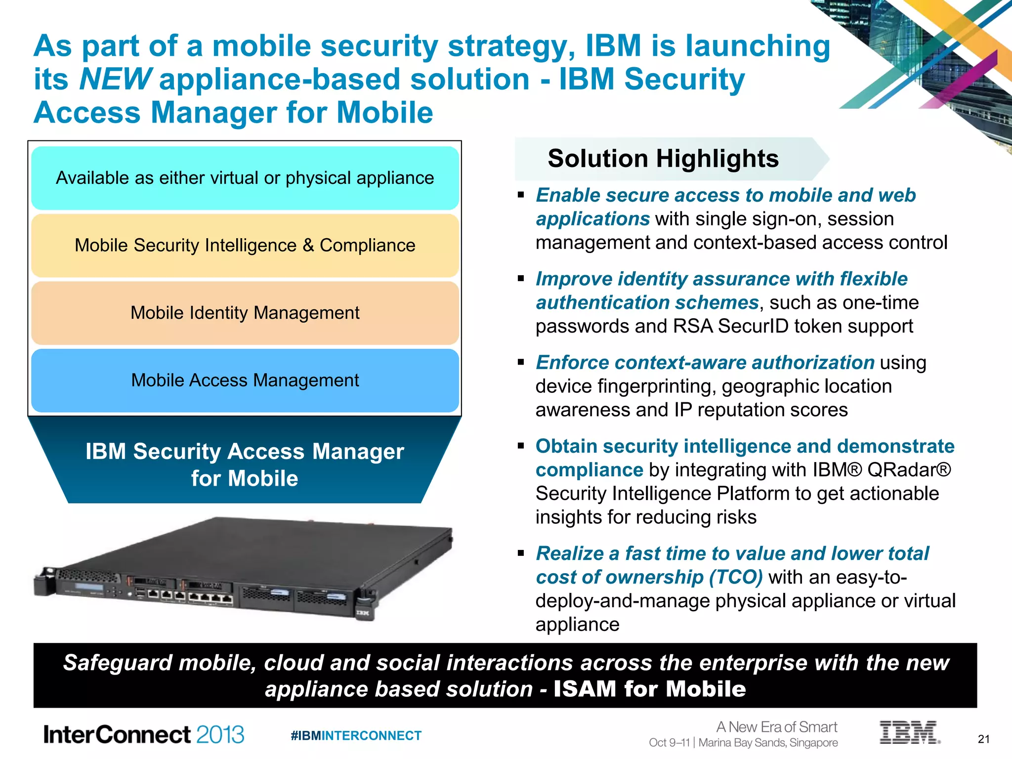 IBM InterConnect 2103 - Institute a MobileFirst IT Infrastructure