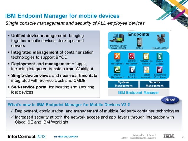 IBM InterConnect 2103 - Institute a MobileFirst IT Infrastructure