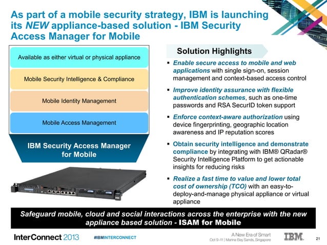 IBM InterConnect 2103 - Institute a MobileFirst IT Infrastructure