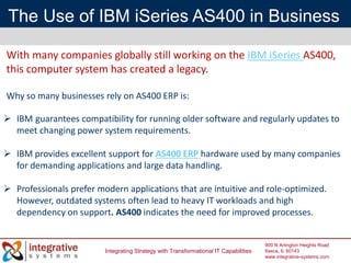 Why is IBM iSeries AS400 Considered the Most Reliable and ...