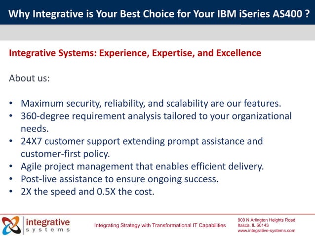 Why is IBM iSeries AS400 Considered the Most Reliable and ...