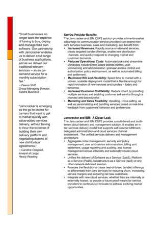 Ibm jamcracker csp2_solution_brief_1 | PDF