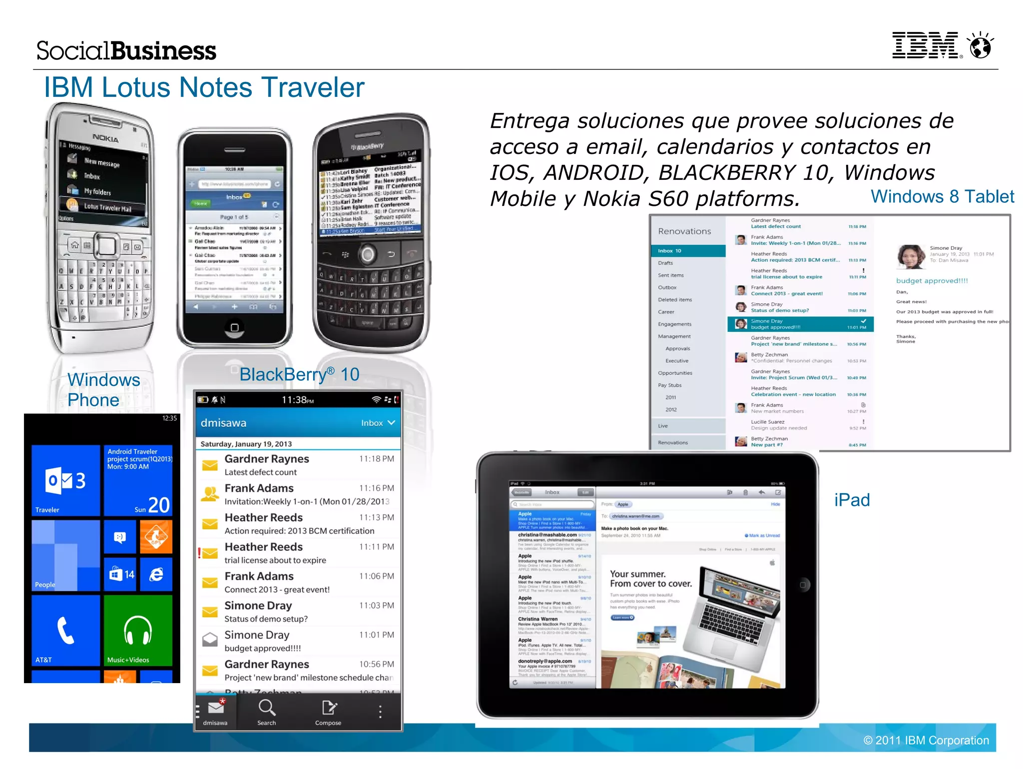 IBM Lotus Domino/Notes 9 - Español | PPT