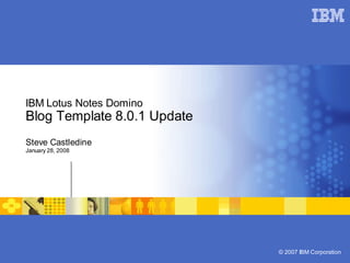 Ibm Lotus Notes Domino Blog Template Update 801 1201780093882558 4 | PPT