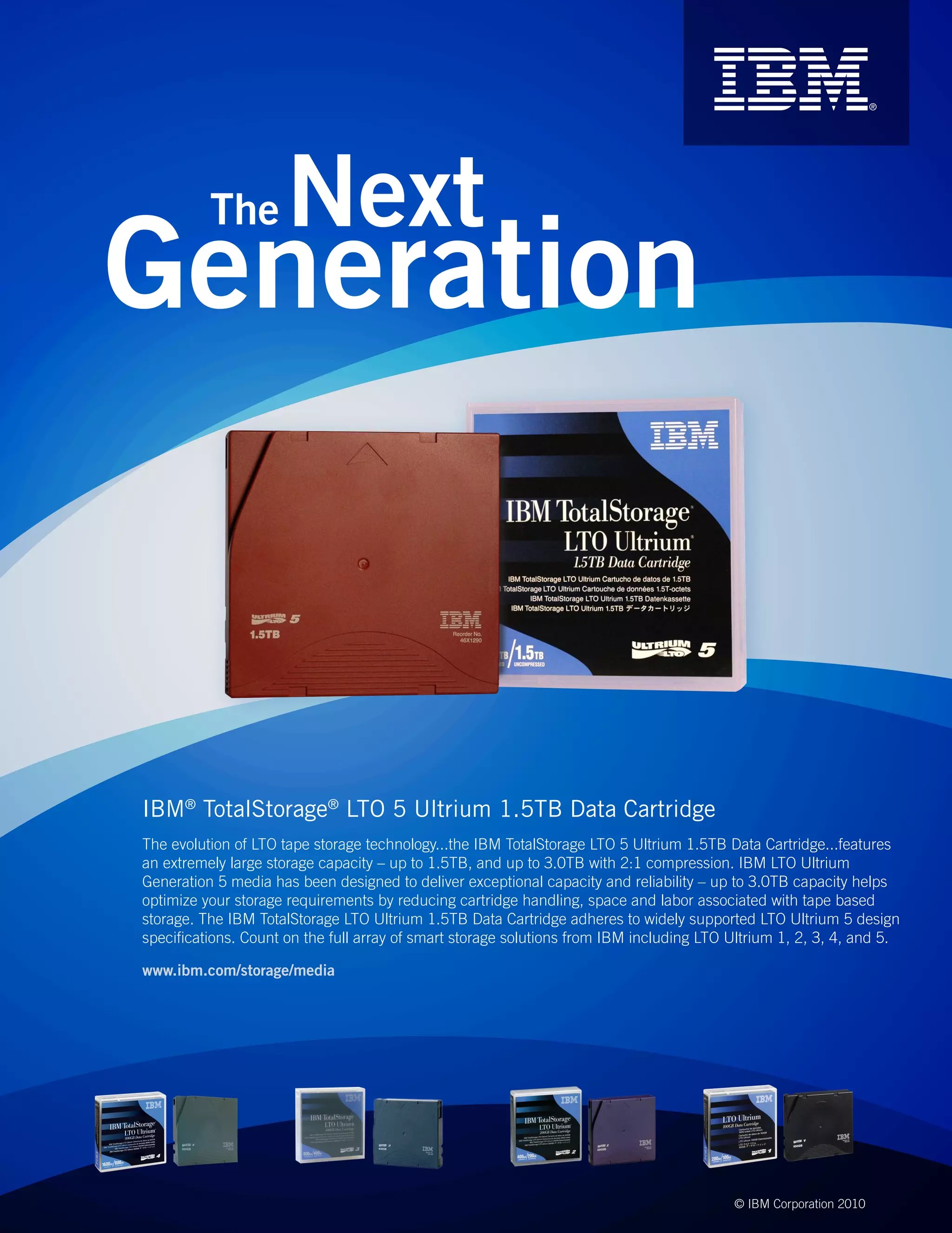 IBM LTO5 Product Ad | PDF