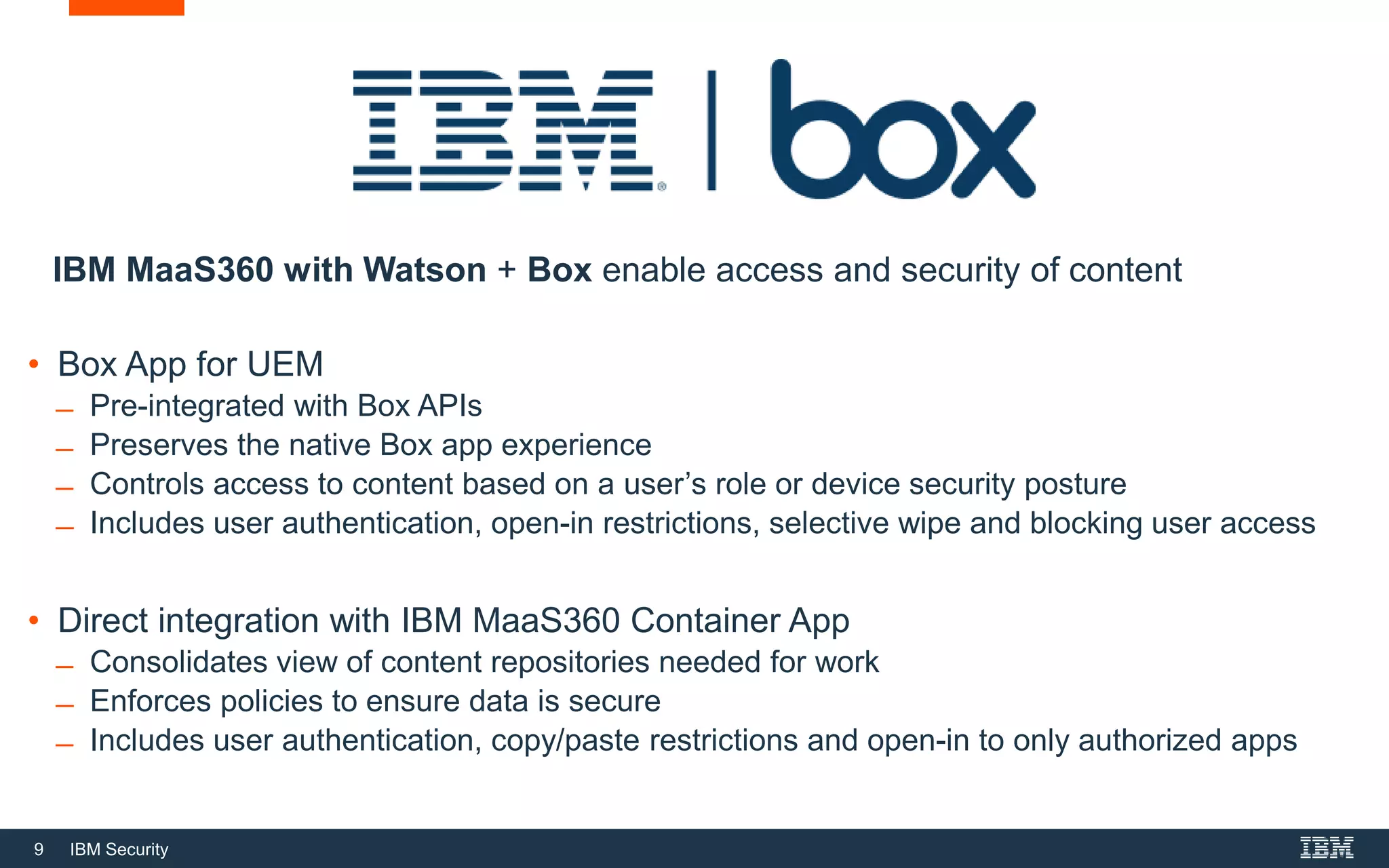 IBM MaaS360 with Watson | PPTX