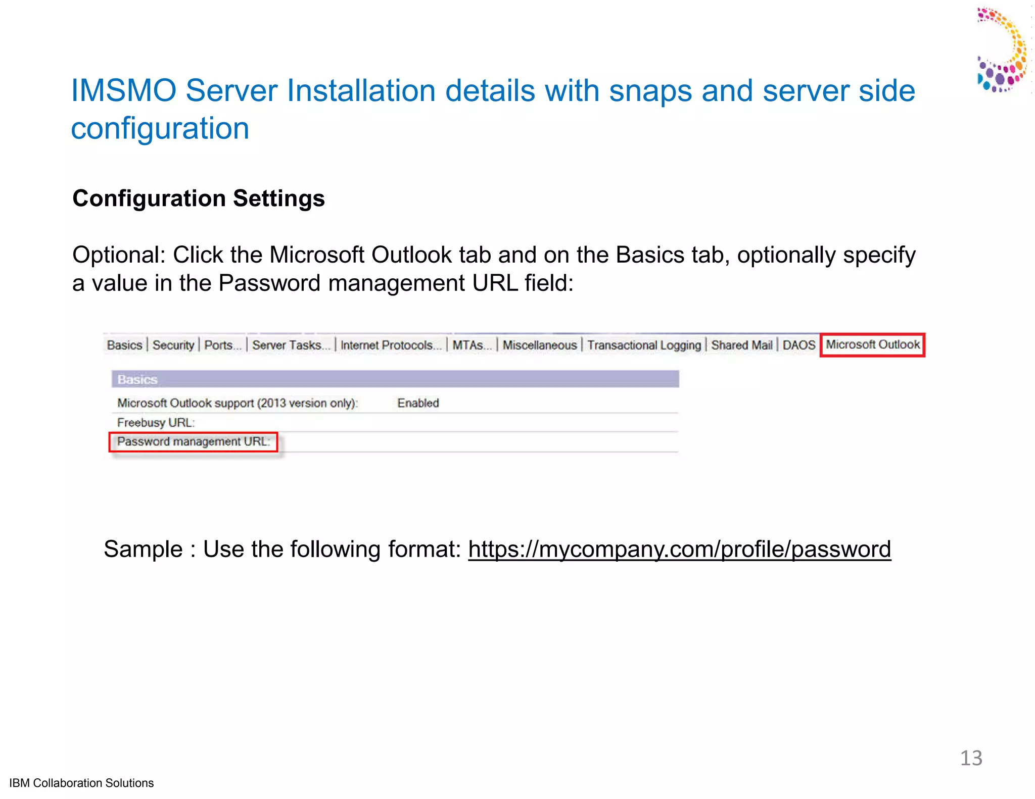 IBM Mail Support for Microsoft Outlook | PDF