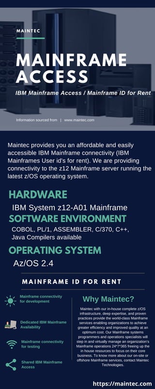 Mainframe ID for rent | PDF