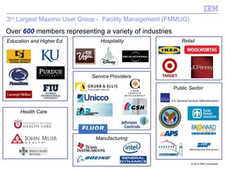 IBM Maximo for Facility Management | PPT